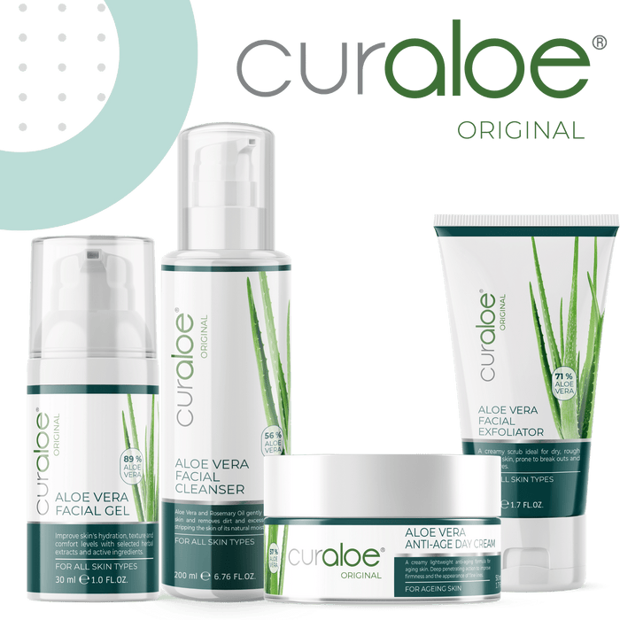 Curaloe Original Line: Pure Aloe Vera Skincare Products